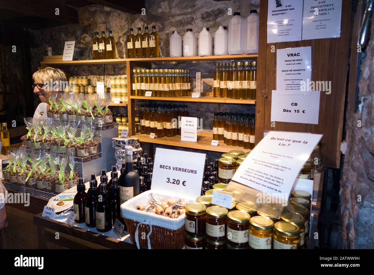 Nut shop display of nuts hi-res stock photography and images - Alamy