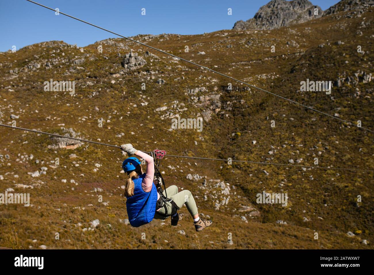 Woman zip hi-res stock photography and images - Alamy