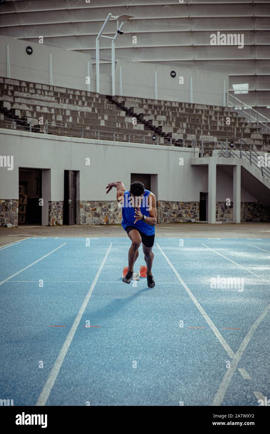 Running stadium hi-res stock photography and images - Alamy