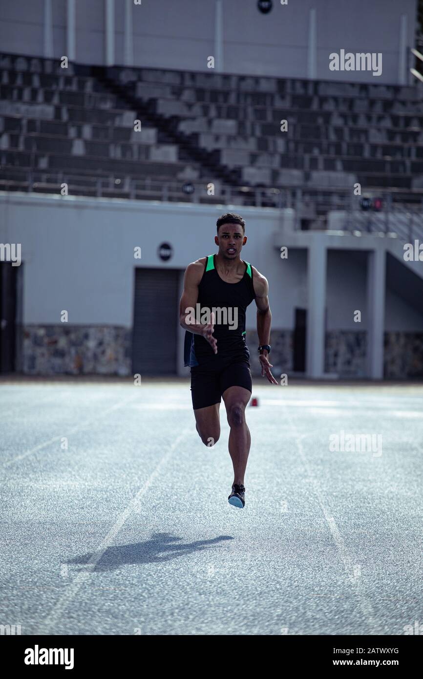 Running stadium hi-res stock photography and images - Alamy