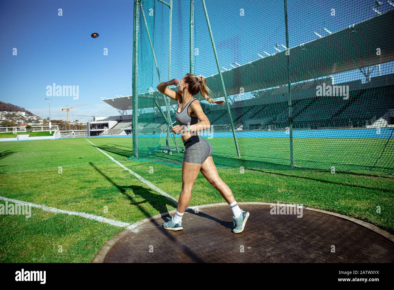 Shot Put Field High Resolution Stock Photography and Images - Alamy