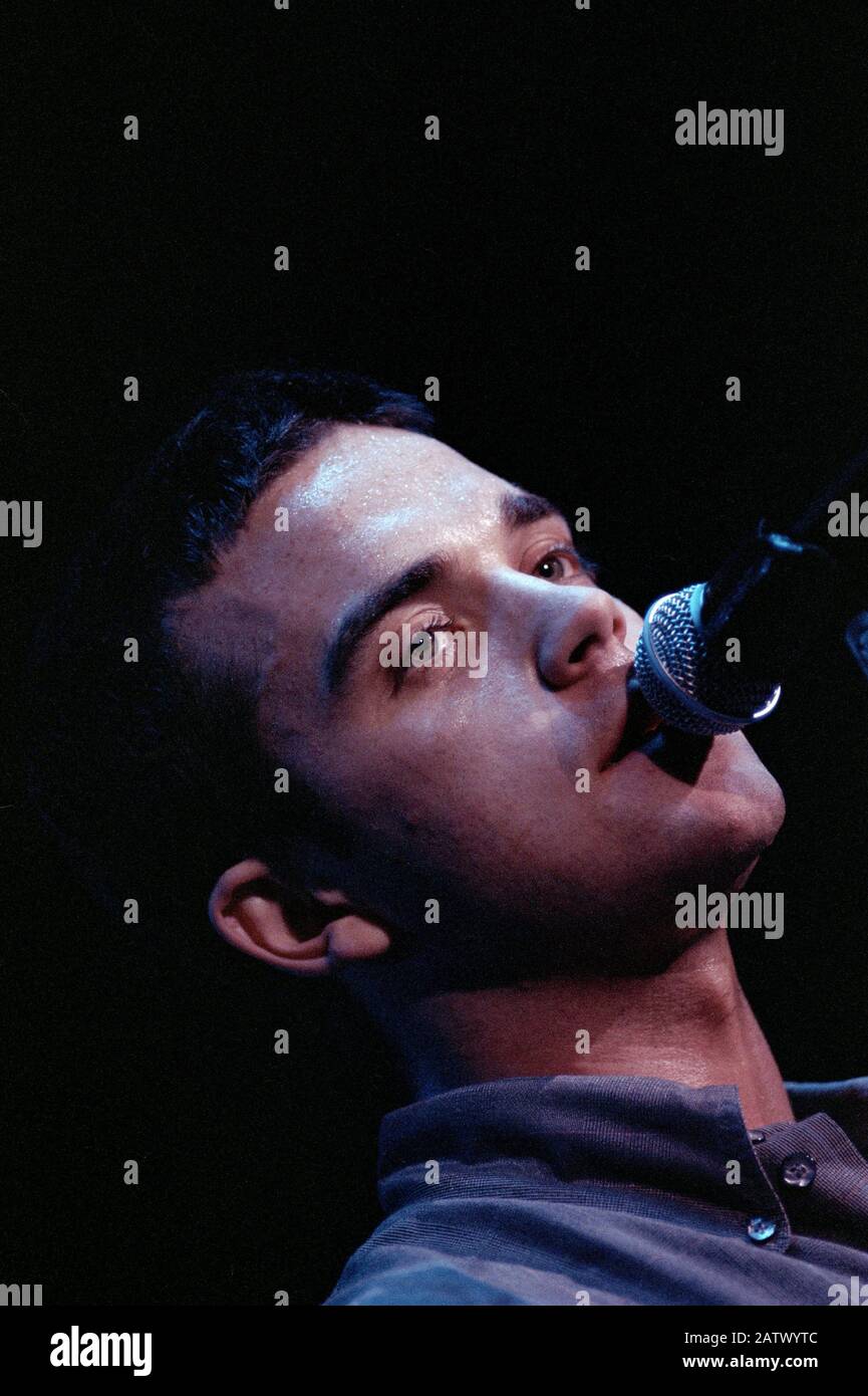 Milan Italy 23/11/1997 Live concert of Robbie Williams at the Rolling ...