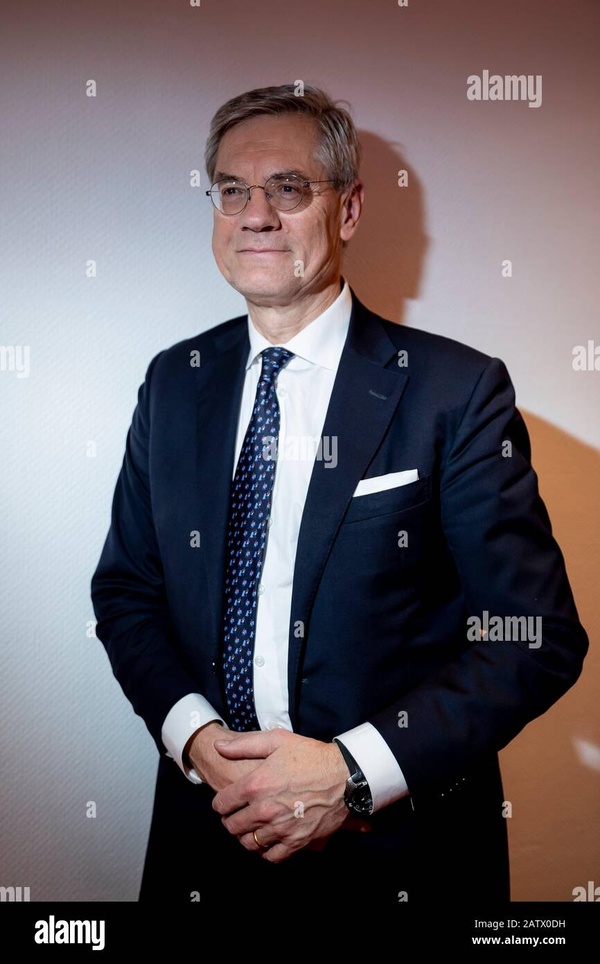 Berlin, Germany. 21st Jan, 2020. Magnus Hall, CEO of Vattenfall, during ...