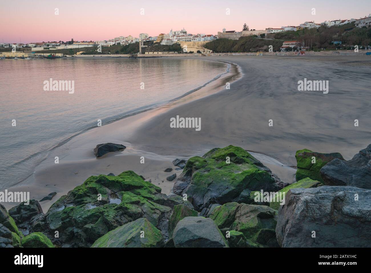 Sines beach at sunset in Portugal Stock Photo - Alamy Sines beach at sunset in Portugal Stock Photo - Alamy