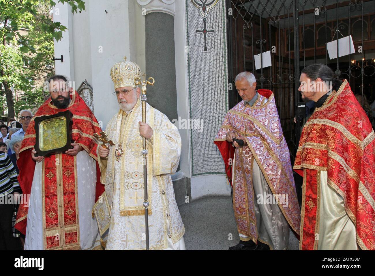 Procession and blessing ceremony hi-res stock photography and images ...