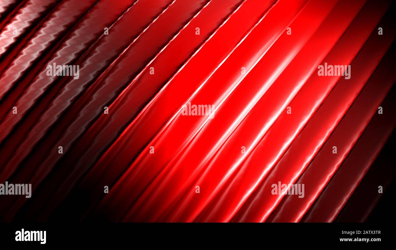 Background red waved surface - 3D rendering illustration Stock Photo ...