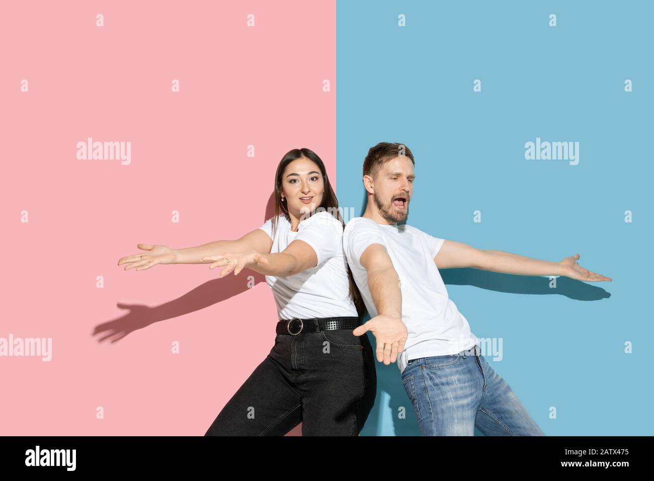 Crazy young woman dancing in hi-res stock photography and images - Alamy