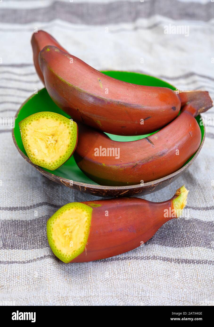 Jamaican red banana hi-res stock photography and images - Alamy