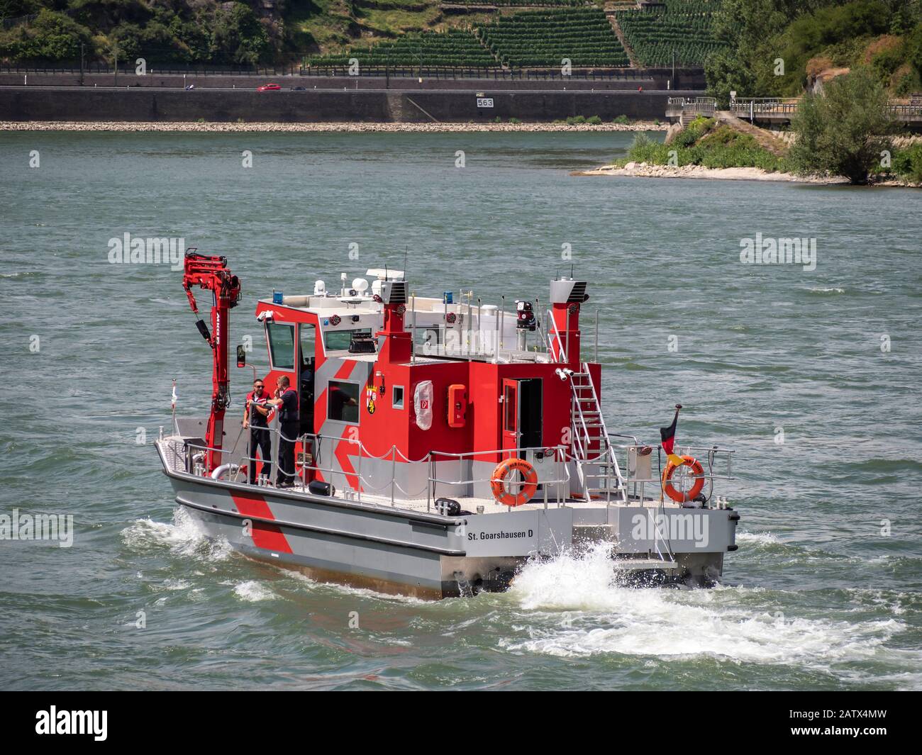 Fire Department Boat Fighting High Resolution Stock Photography and ...