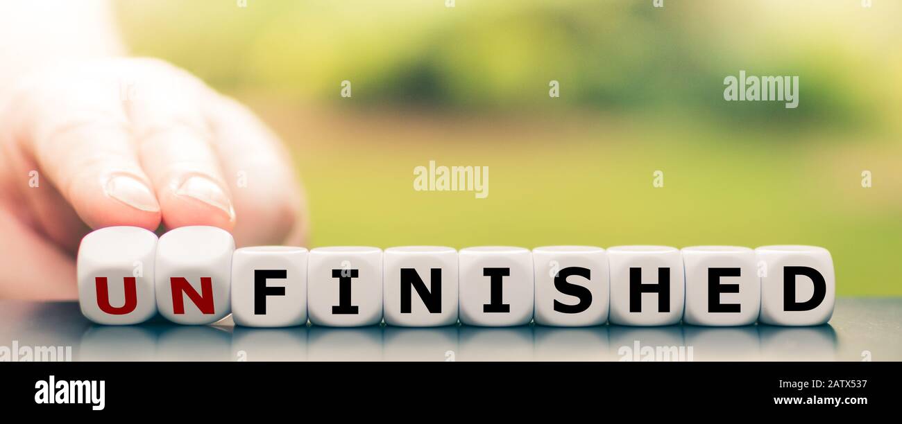 Incomplete word hi-res stock photography and images - Alamy