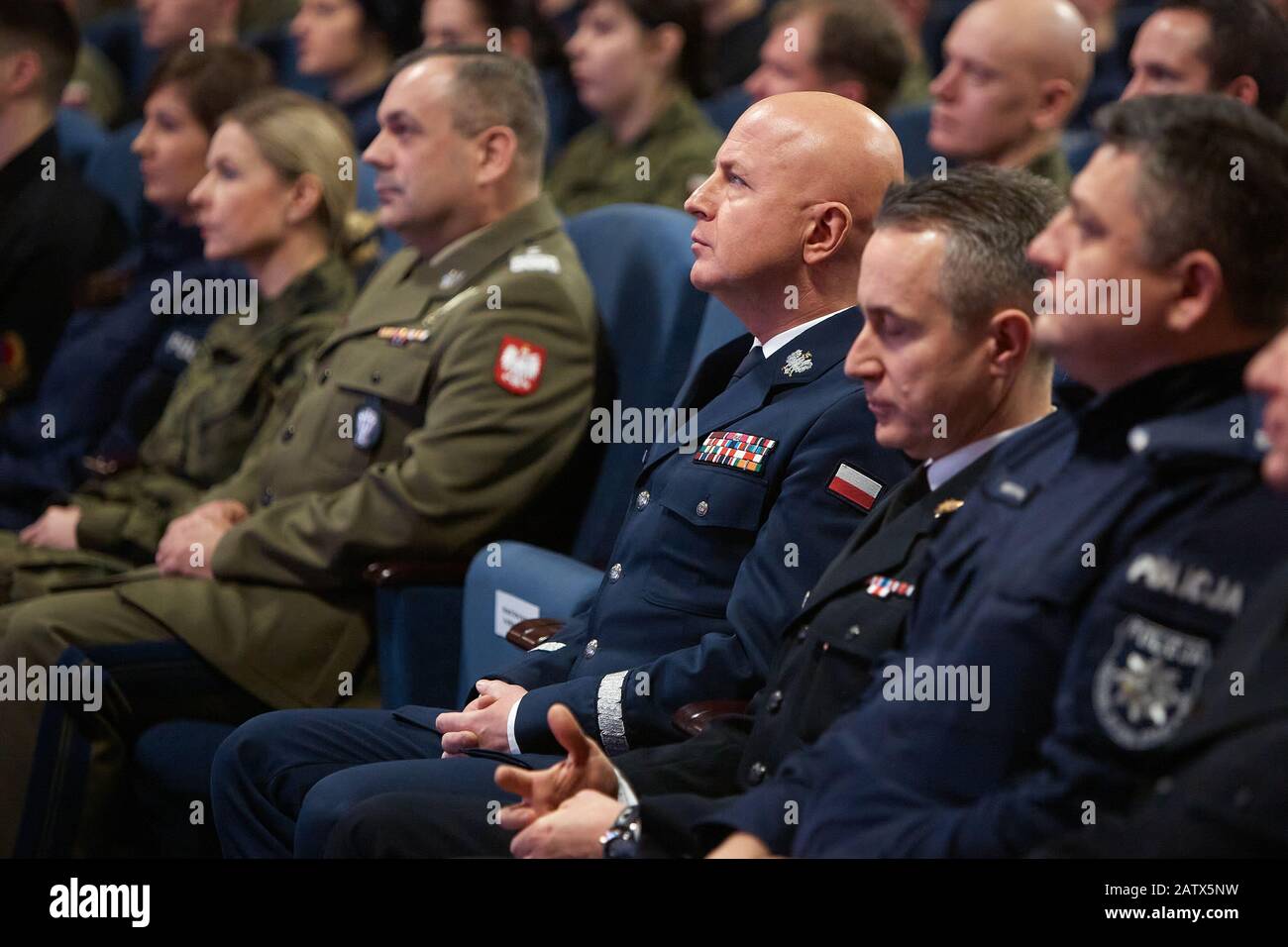 Zegrze, Mazovian, Poland. 5th Feb, 2020. Signing of the Tripartite ...