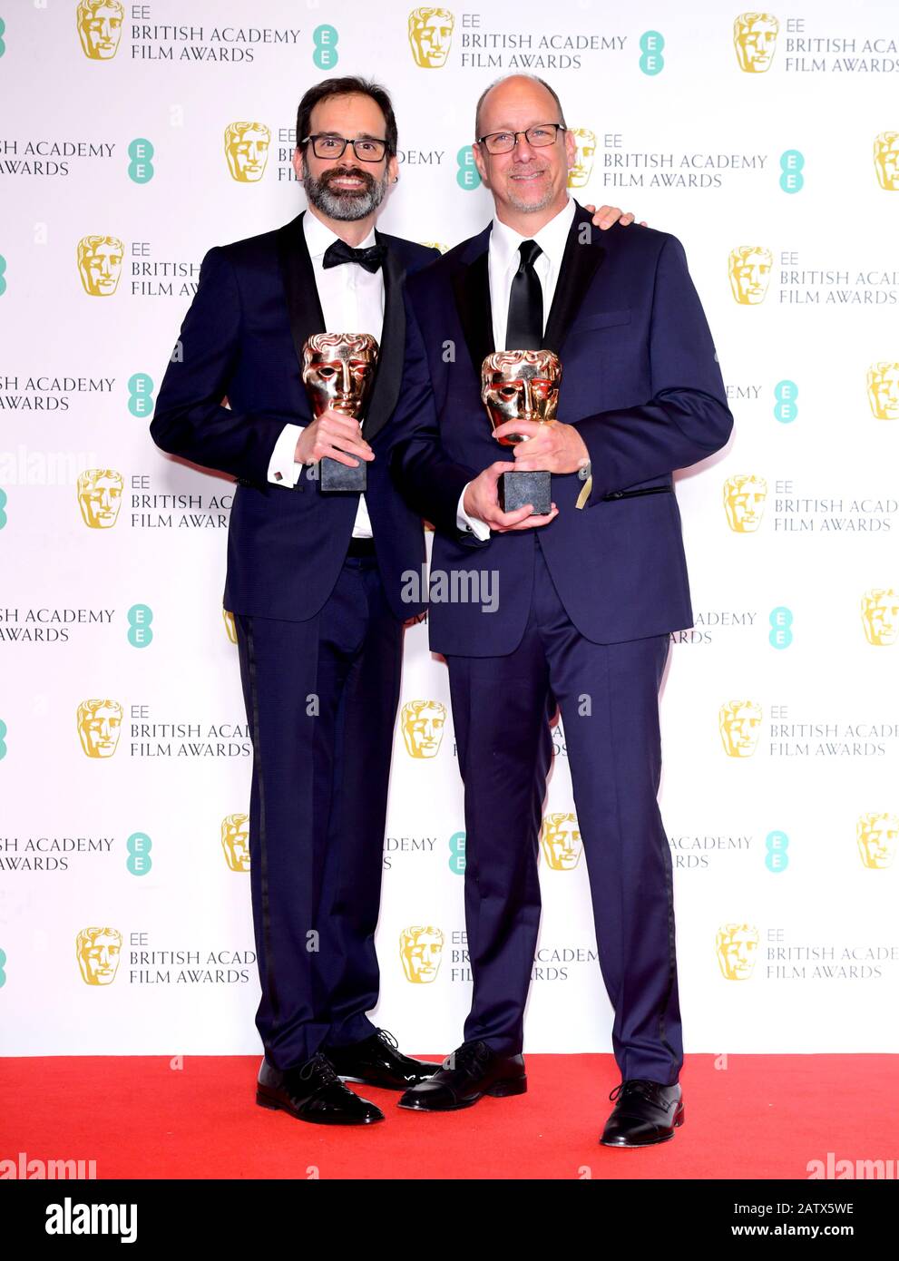 Andrew Buckland and Michael McCusker with their award for Best Editing ...