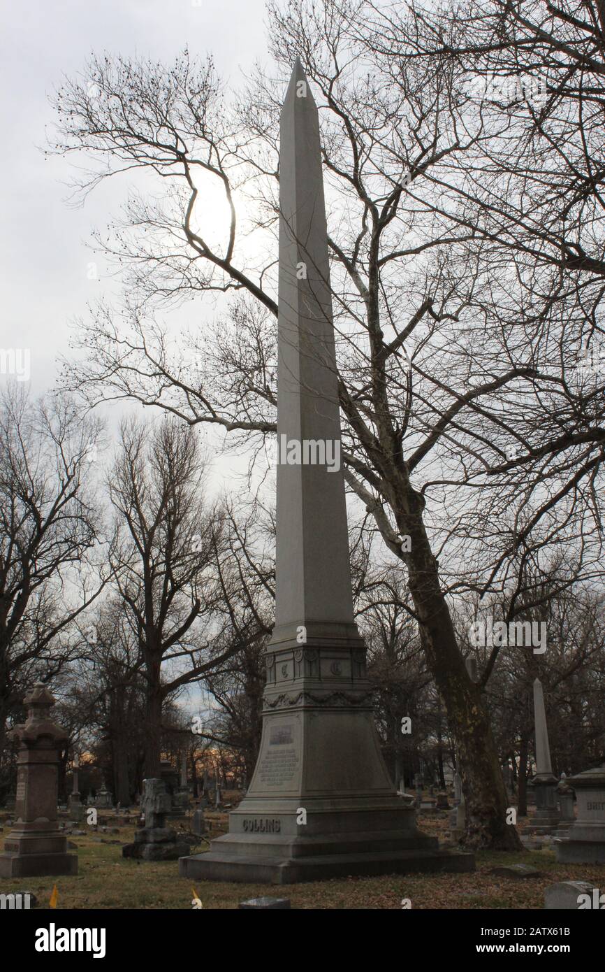 John alexander collins grave site hi-res stock photography and images ...