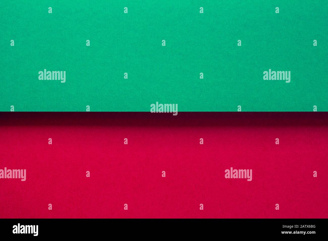 Red and green two colour color background. Two color background with ...