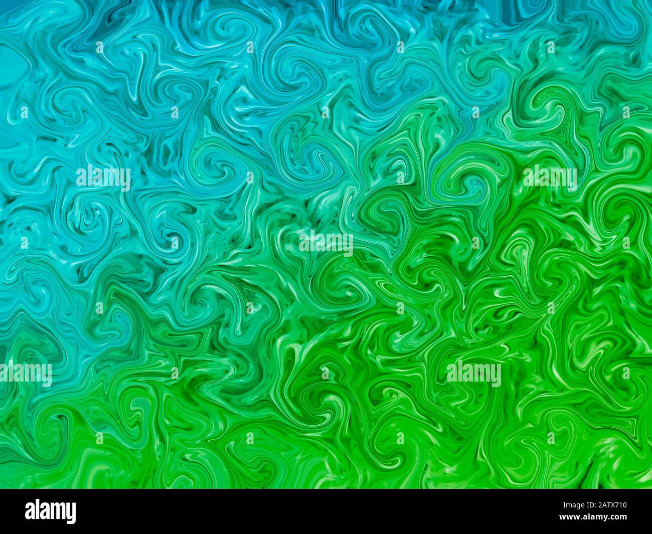 Blue and green abstract patterns in motion. Abstract background Stock ...
