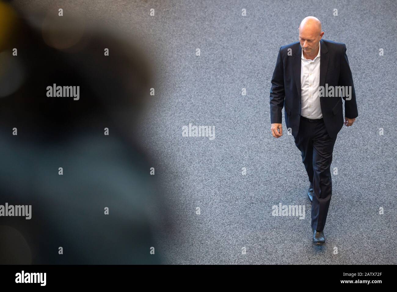 Erfurt, Germany. 05th Feb, 2020. Thomas Kemmerich, Thuringia's newly ...