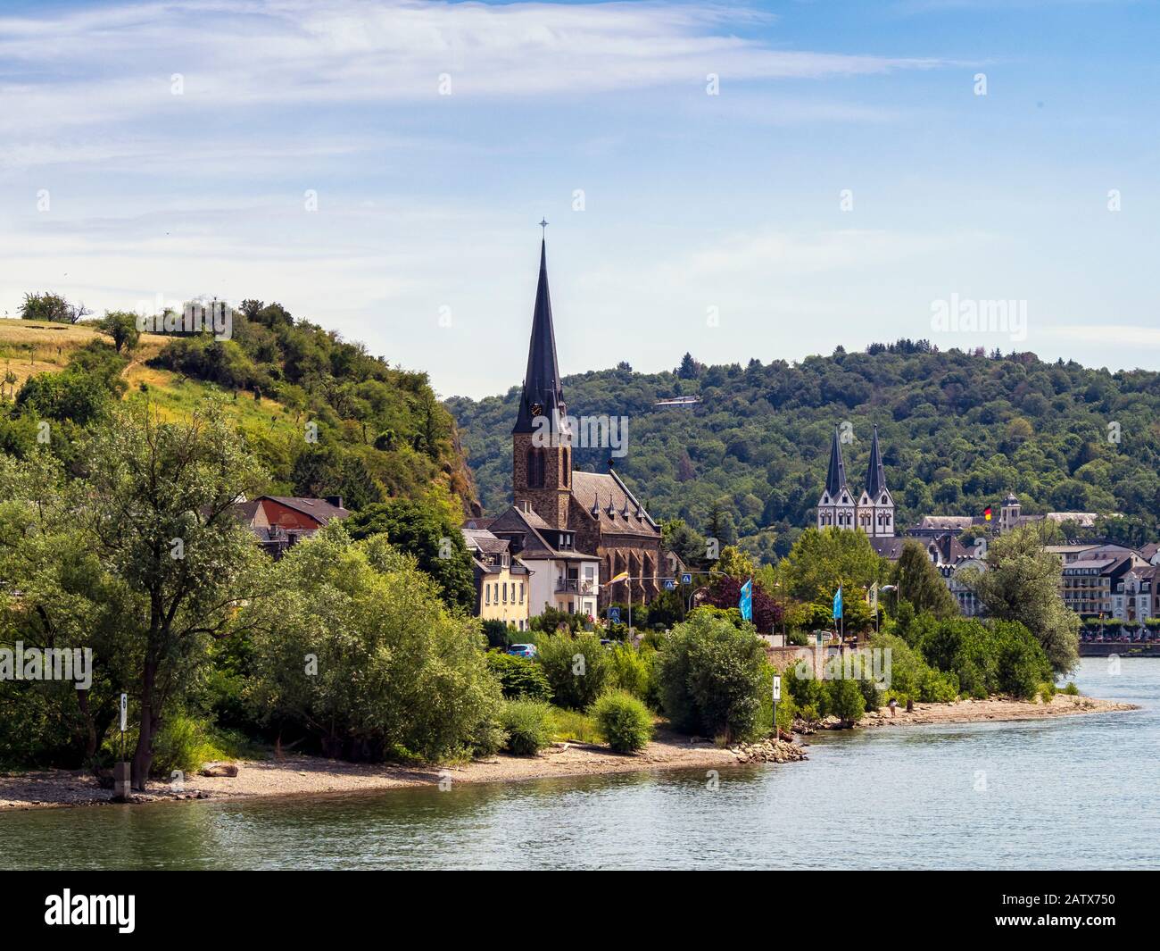 FILSEN, GERMANY - JULY 06, 2019: St. Margaretha Church in Filsen on the ...