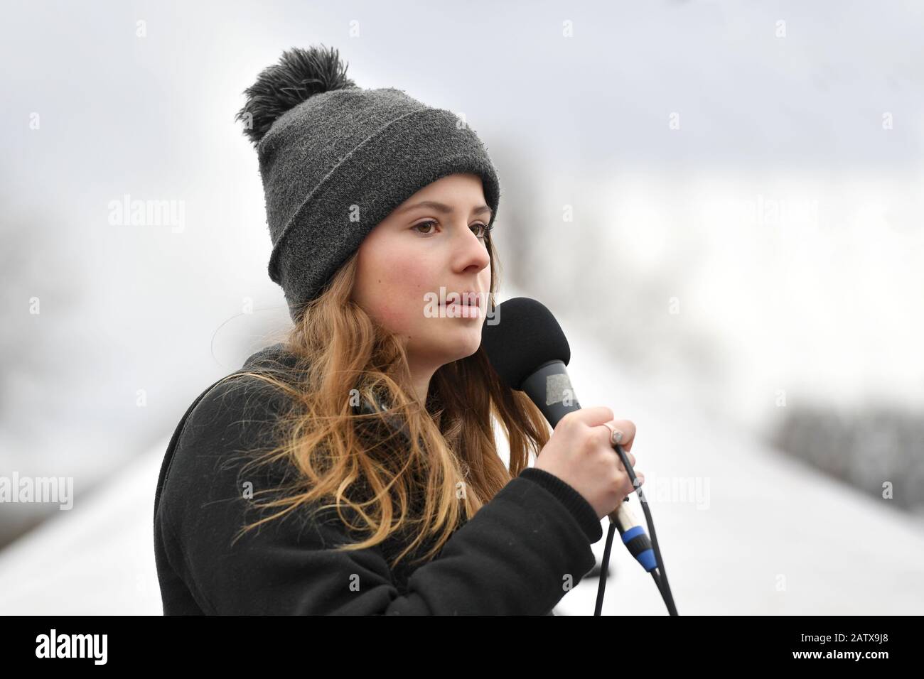 Luisa NEUBAUER, climate protection activist Fridays For Future Movement ...