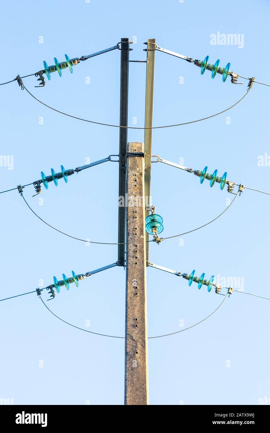 Tall utility pole hi-res stock photography and images - Alamy