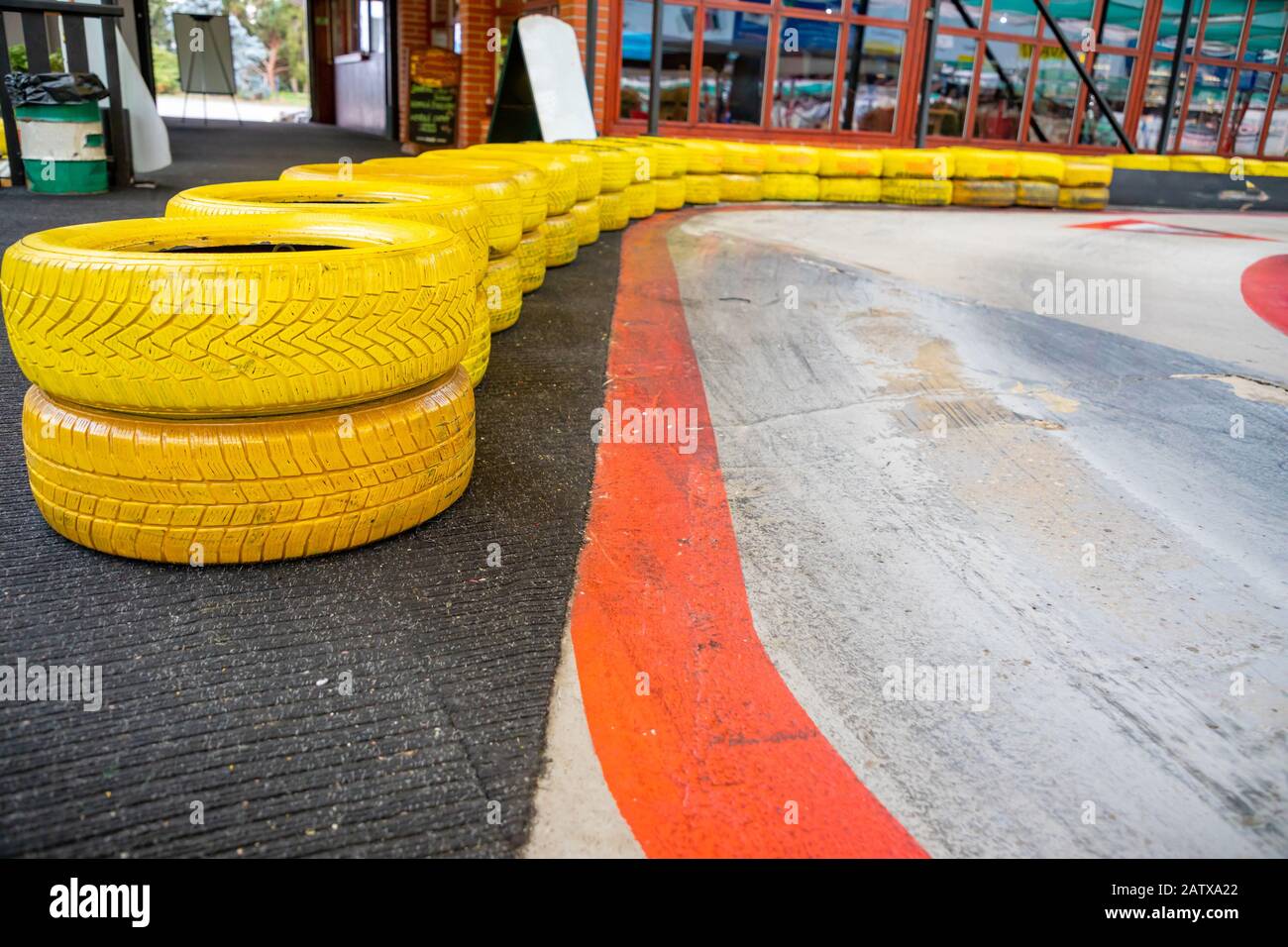 Karting track hi-res stock photography and images - Alamy