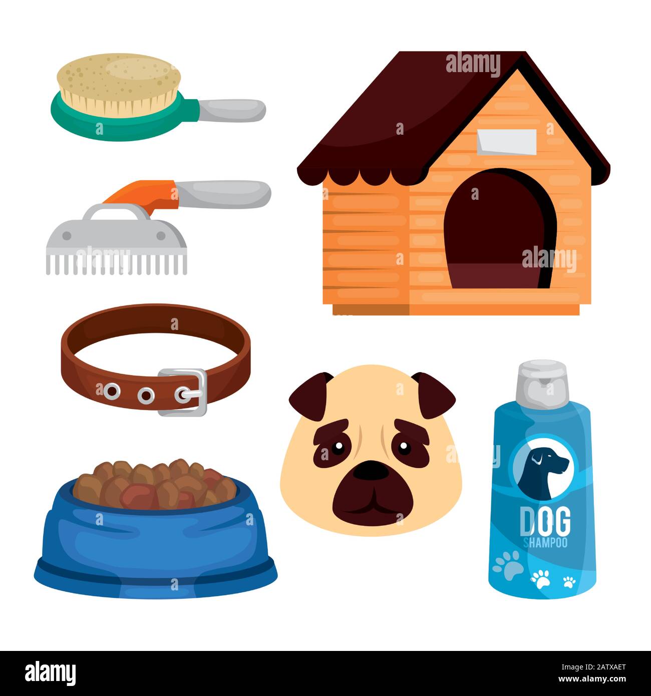 Set cleaning items Stock Vector Images - Alamy