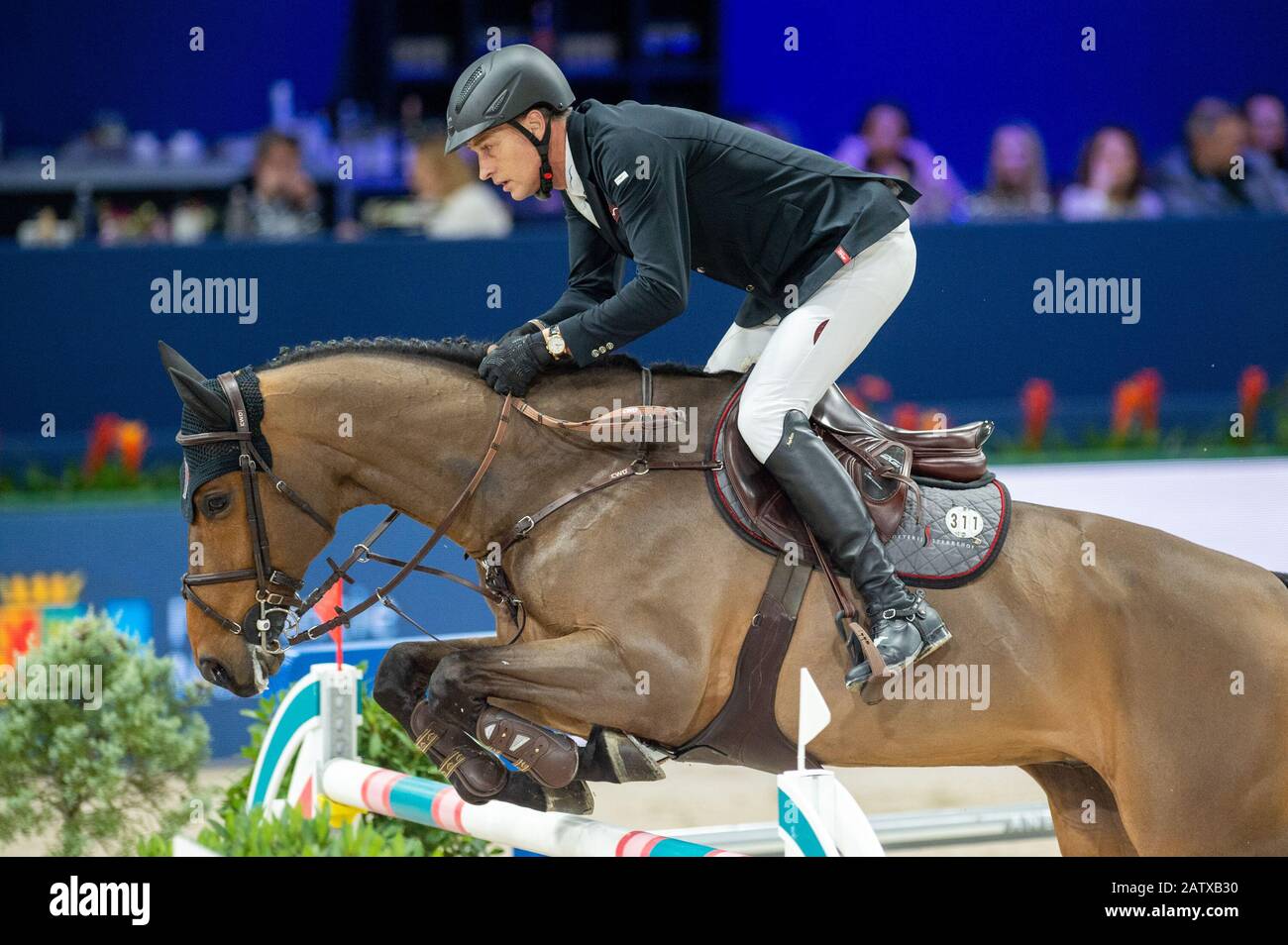 AMSTERDAM, NETHERLANDS - JANUARY 25: Marc Houtzager of Netherlands ...