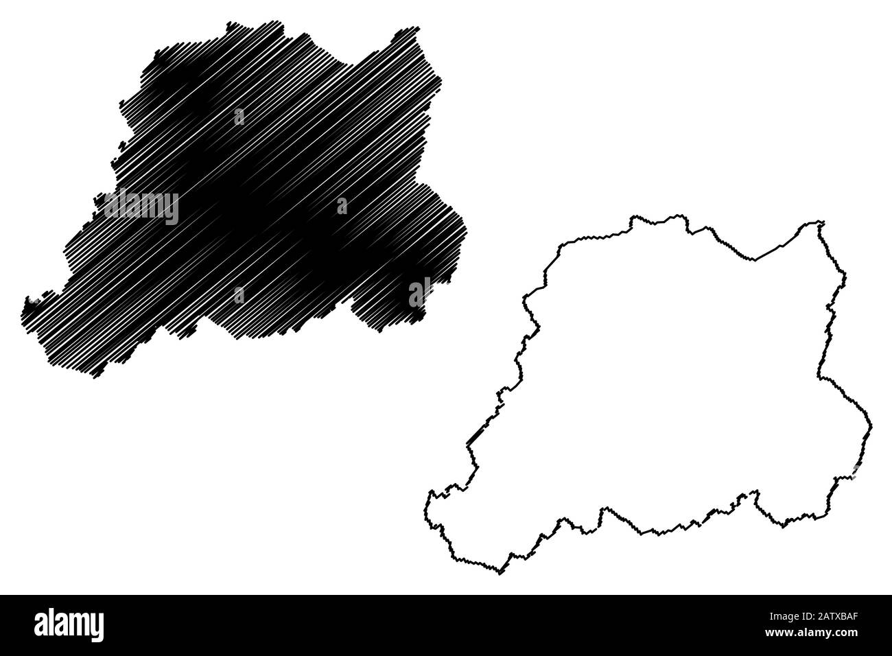 Pcinja District (Republic of Serbia, Districts in Southern and Eastern ...