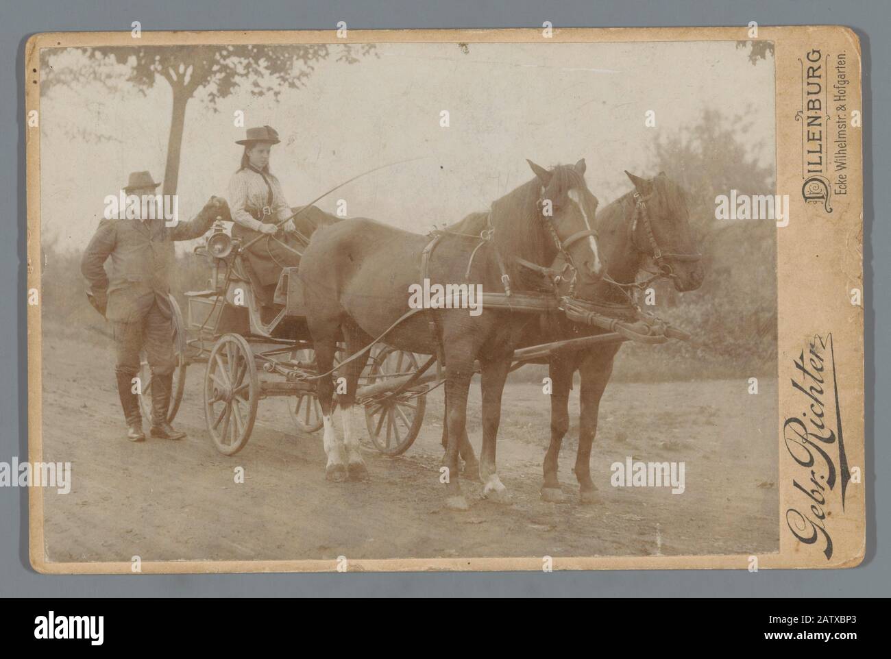 1890 horse drawn carriage hi-res stock photography and images - Alamy