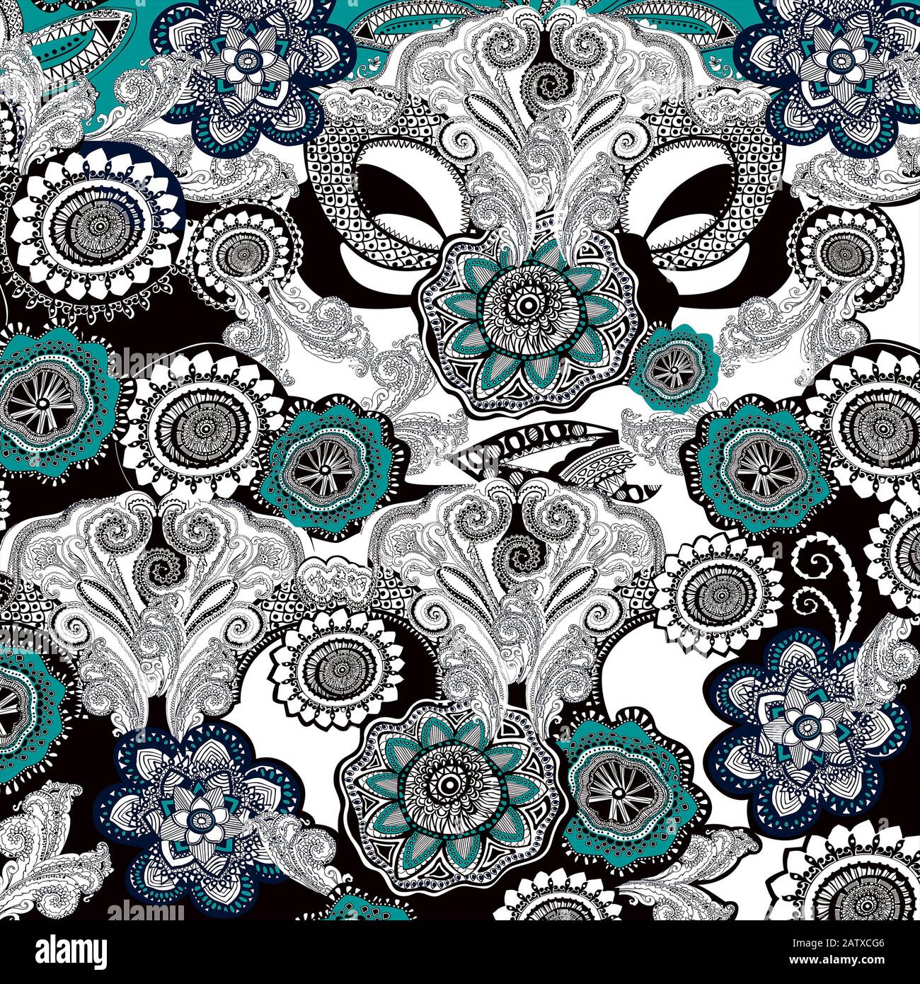 Ornamental geometric pattern. Ethnic,folk,traditional shapes on white ...
