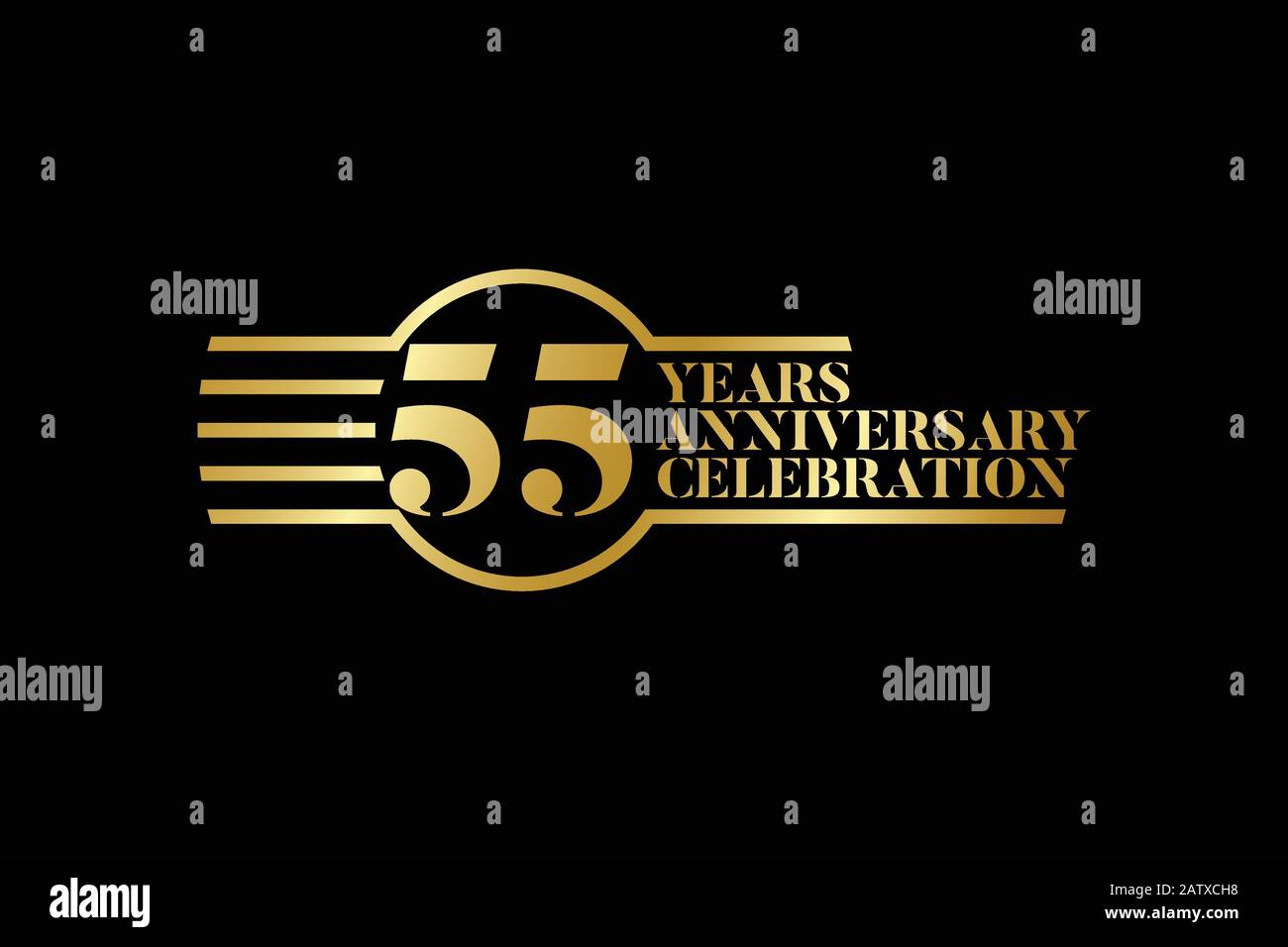 Anniversary logo template Stock Vector Images - Alamy