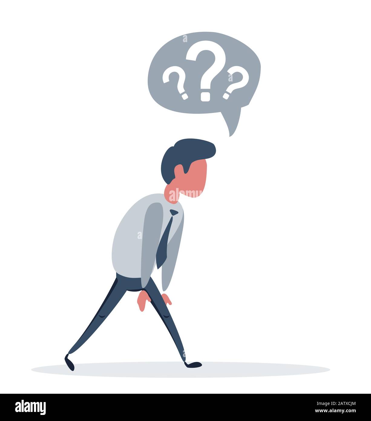 Adult male in simple Cut Out Stock Images & Pictures - Alamy