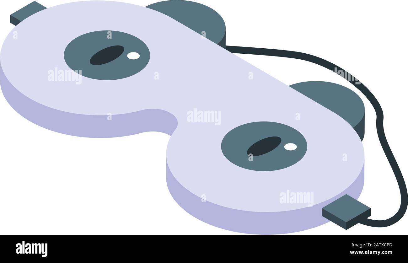 Sleeping mask eyes icon, isometric style Stock Vector Image & Art - Alamy