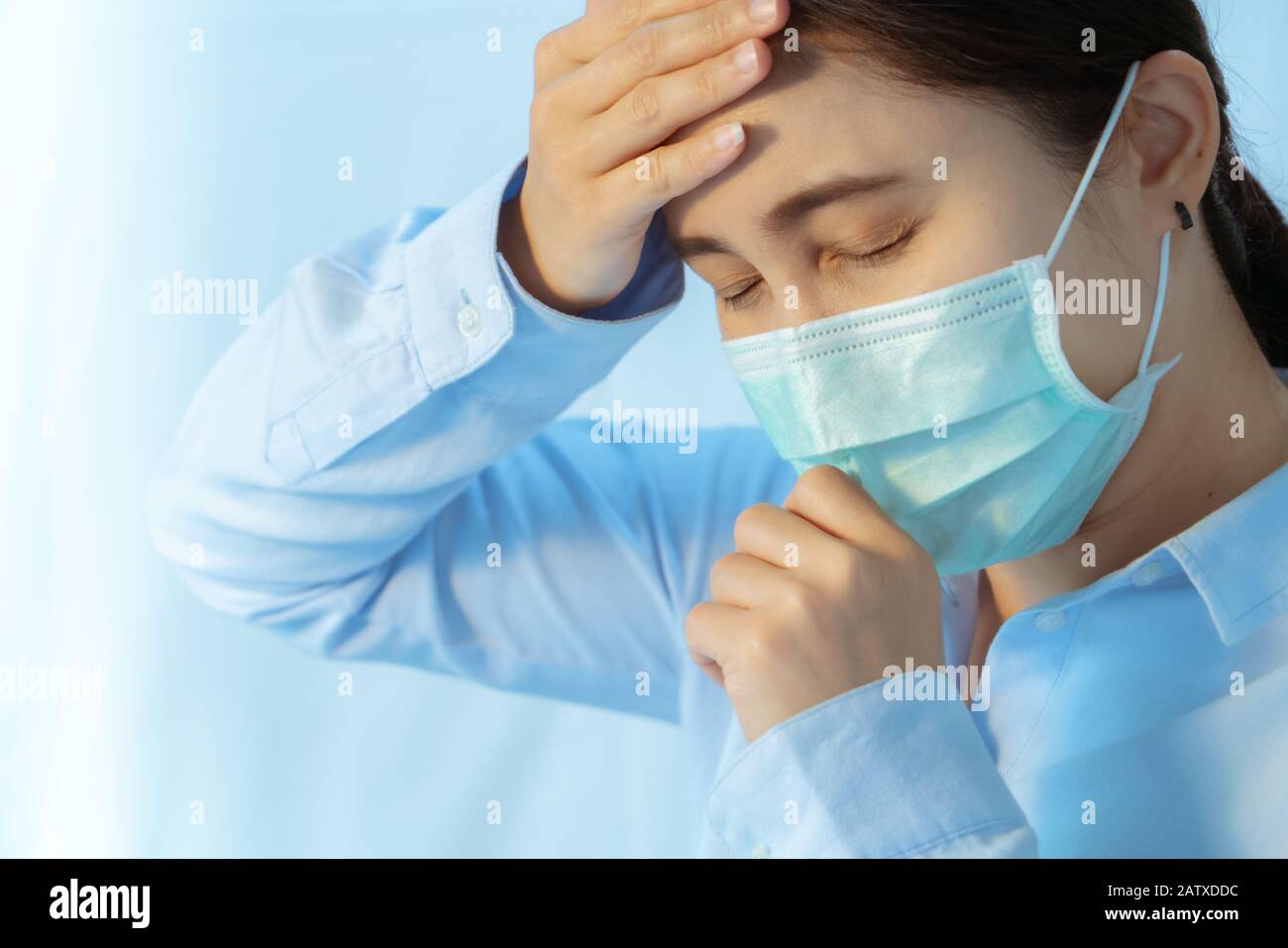 Cough mask hi-res stock photography and images - Alamy
