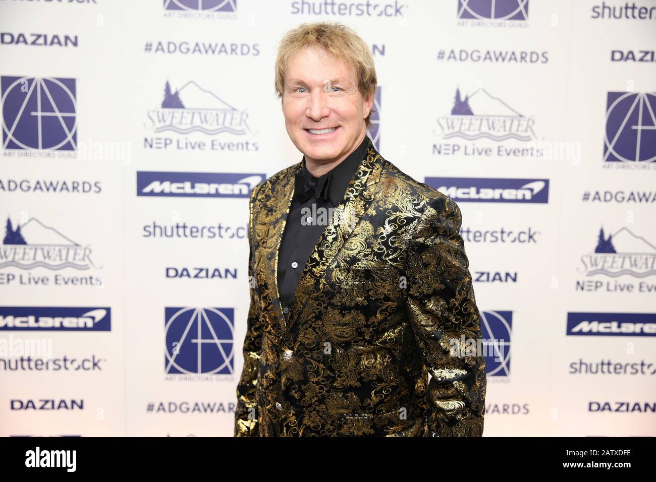 Nelson Coates, ADG President, arrives at the 24th Annual Art Directors ...