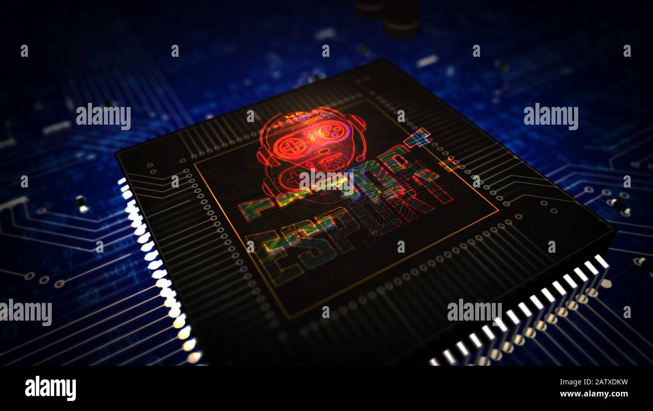 Esport cyber games with gamer symbol project creating. Abstract concept ...