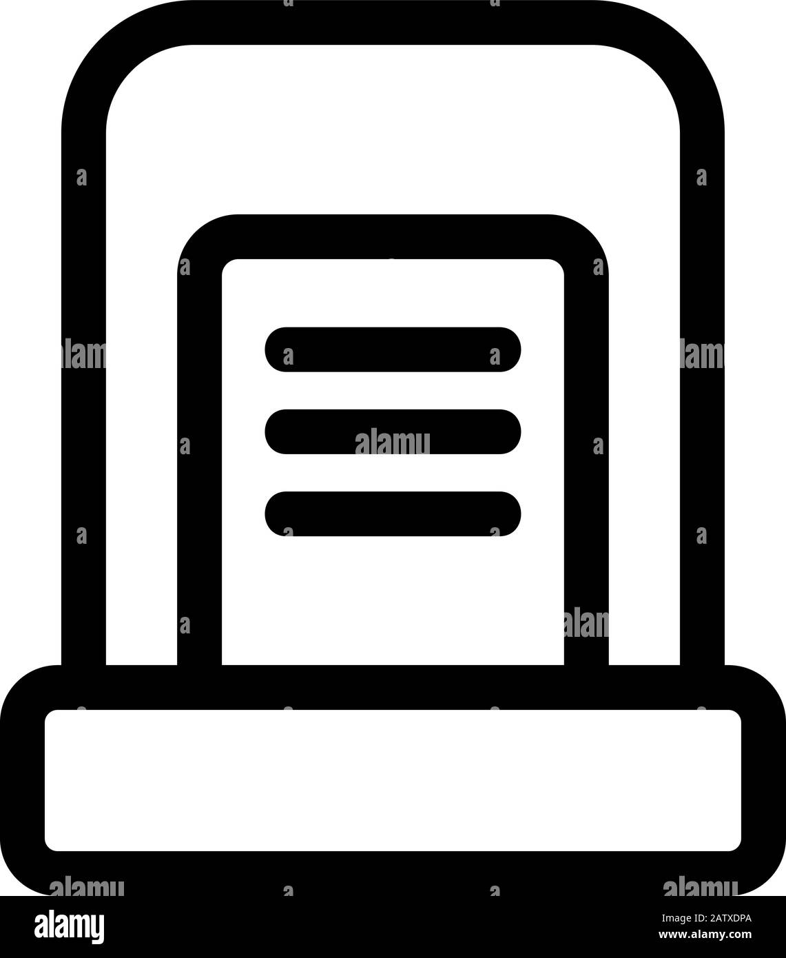 air purifier icon vector. Isolated contour symbol illustration Stock ...