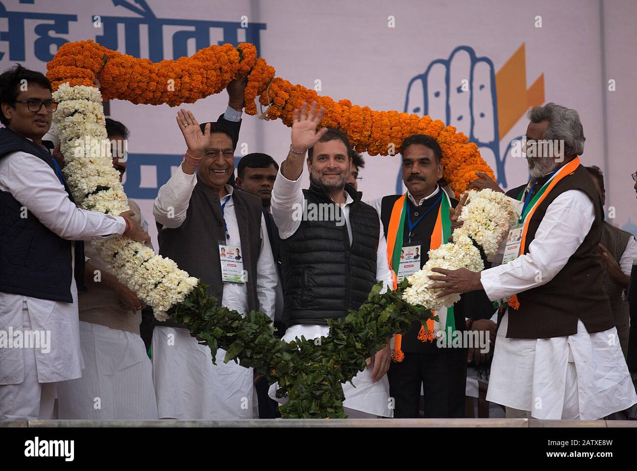Indian national congress leader hi-res stock photography and images - Alamy