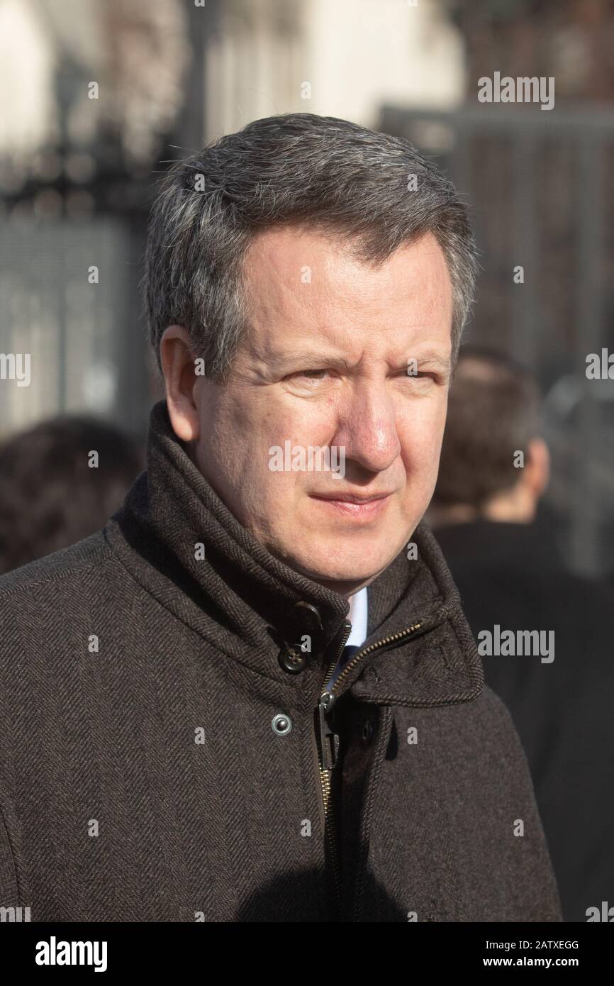 LONDON, UK. 5th Feb, 2020. Chris Leslie, former Labour MP for ...