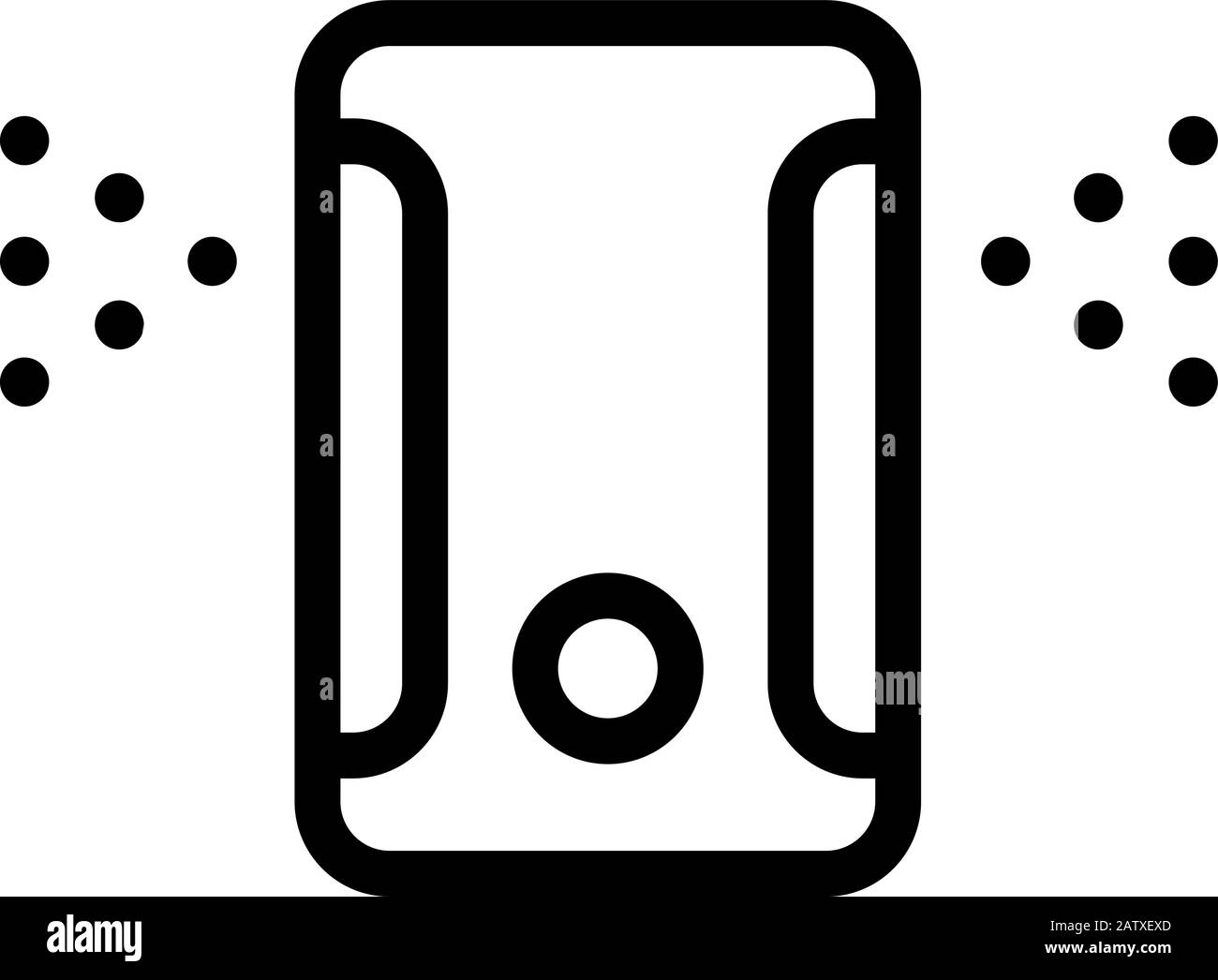 air purifier icon vector. Isolated contour symbol illustration Stock ...