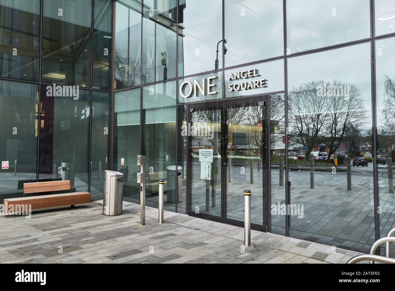 Number One, Angel Square, Northampton, headquarters of Northamptonshire ...