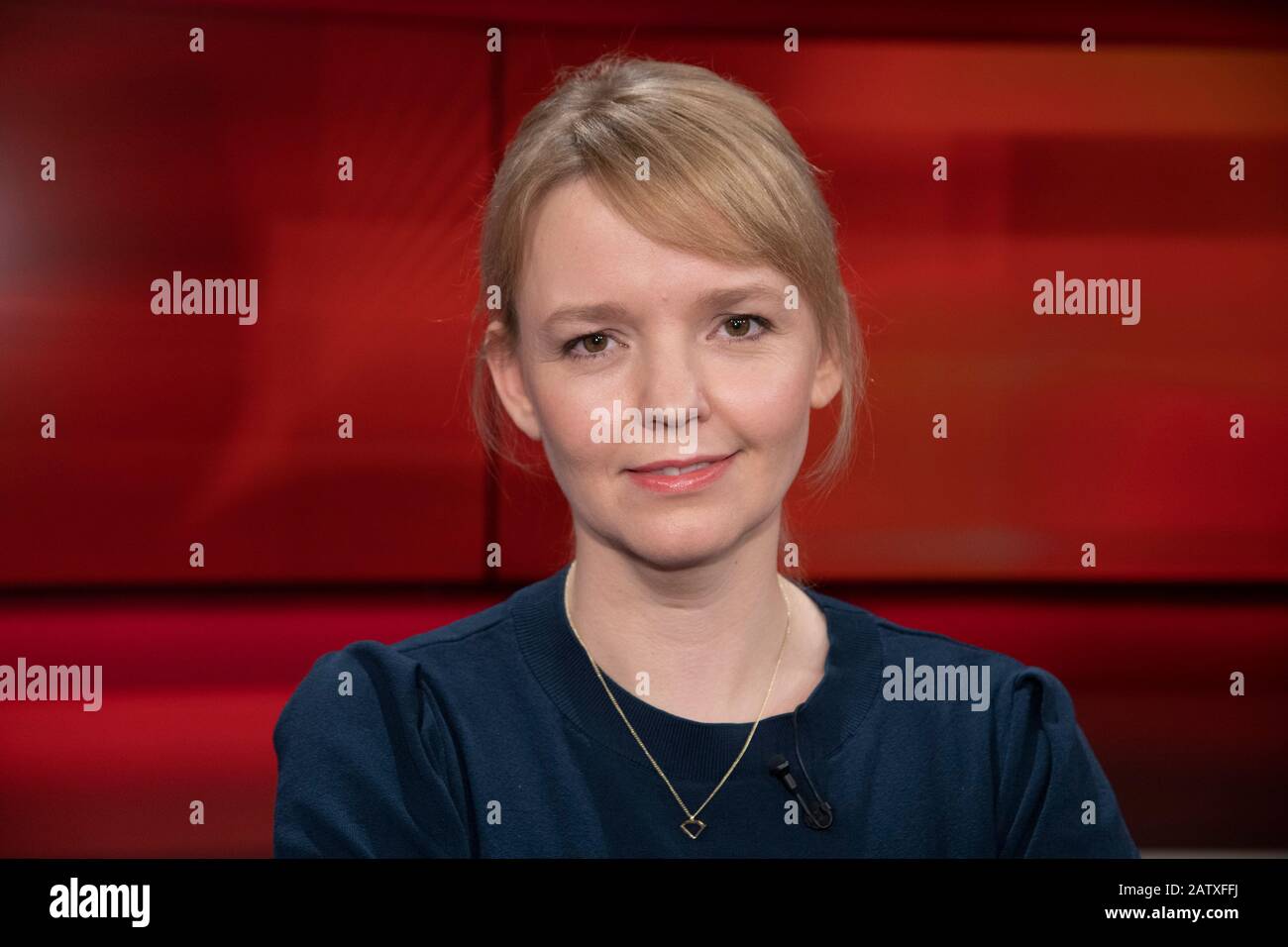 Alicia ANKER, journalist, editor of the NDR magazine extra3, portrait ...