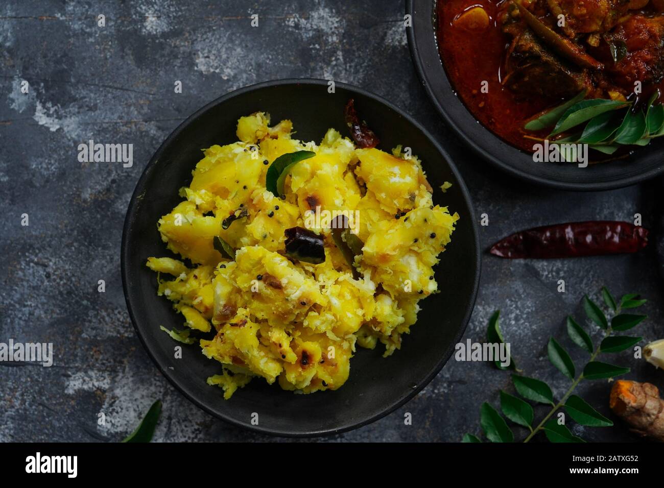 Tapioca and fish curry hi-res stock photography and images - Alamy