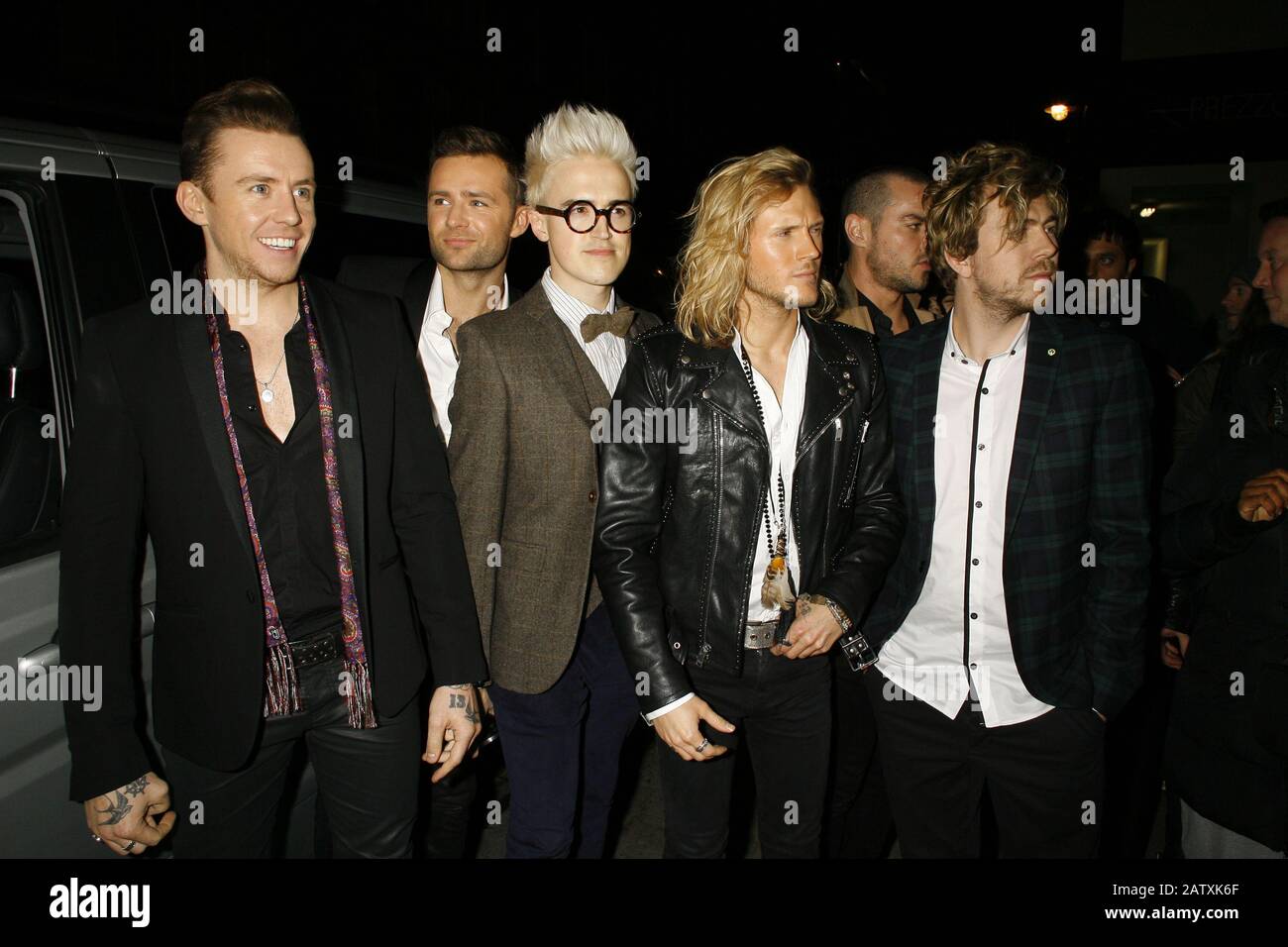 Dougie Poynter And Tom Fletcher High Resolution Stock Photography and ...