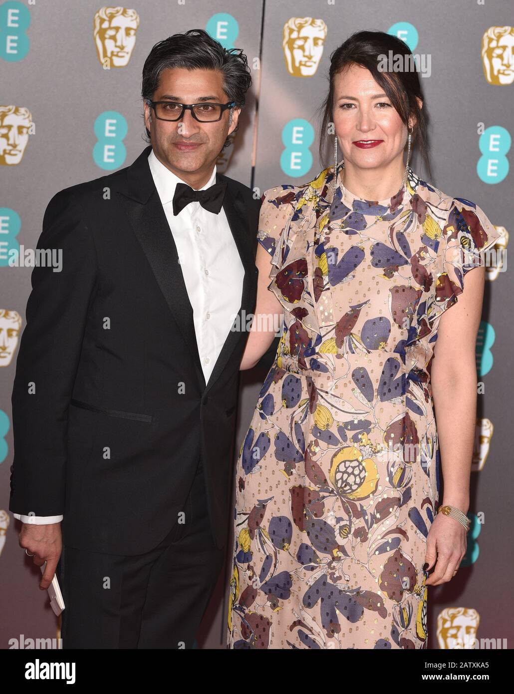 London, UK Asif Kapadia, Victoria Harwood at the 73rd British Academy ...