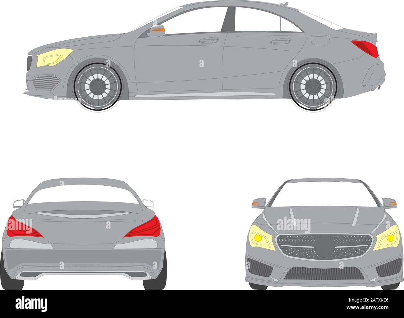 Mercedes icon vector vectors hi-res stock photography and images - Alamy