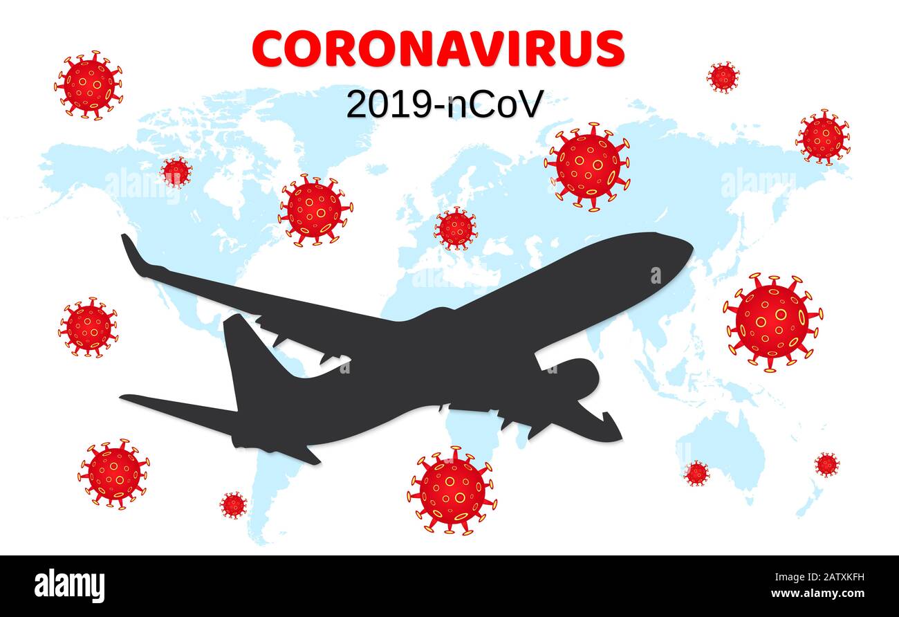 Dangerous chinese coronavirus. Wuhan Novel coronavirus 2019-nCoV ...