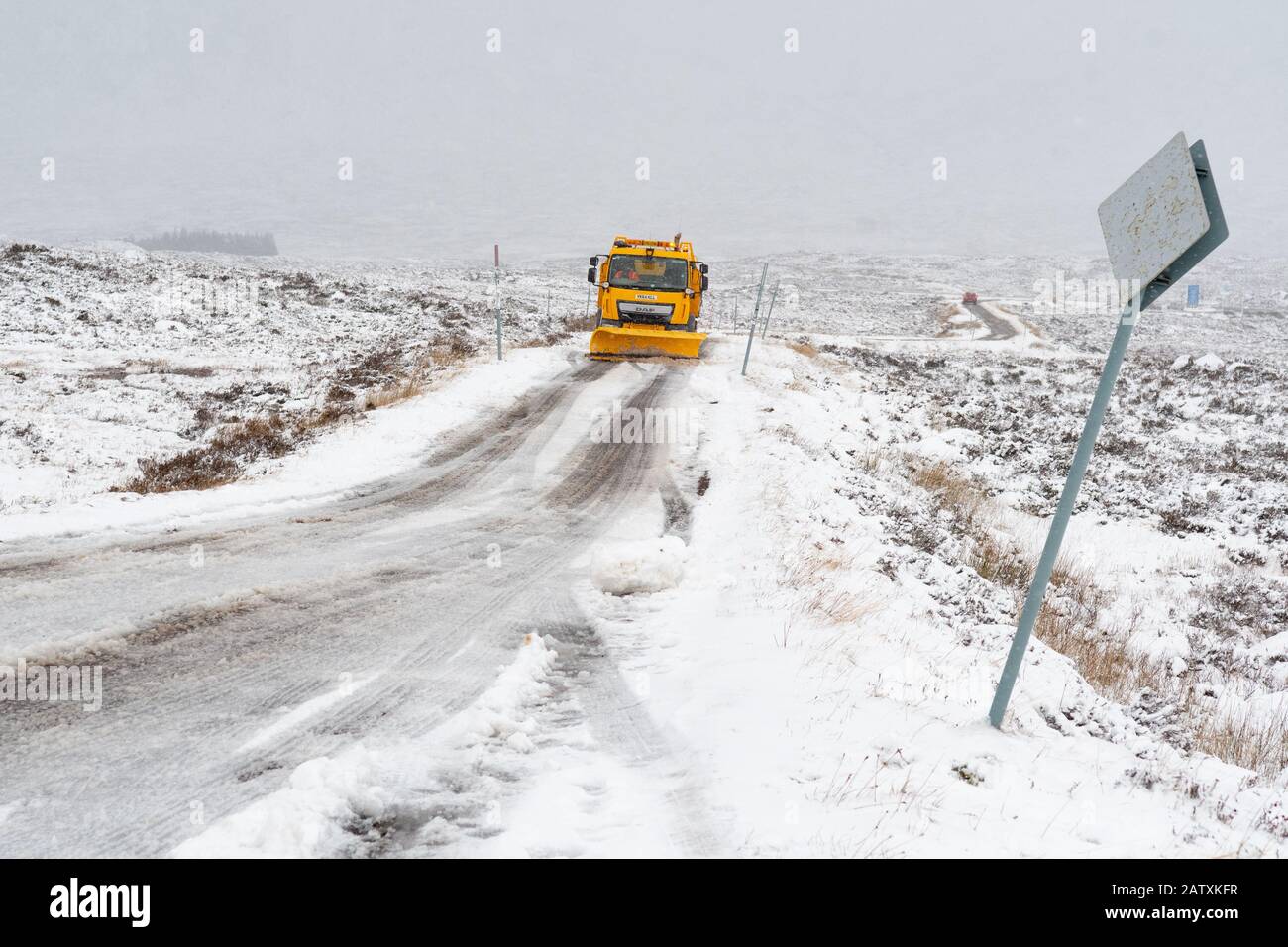 Scottish highlands snow hi-res stock photography and images - Alamy