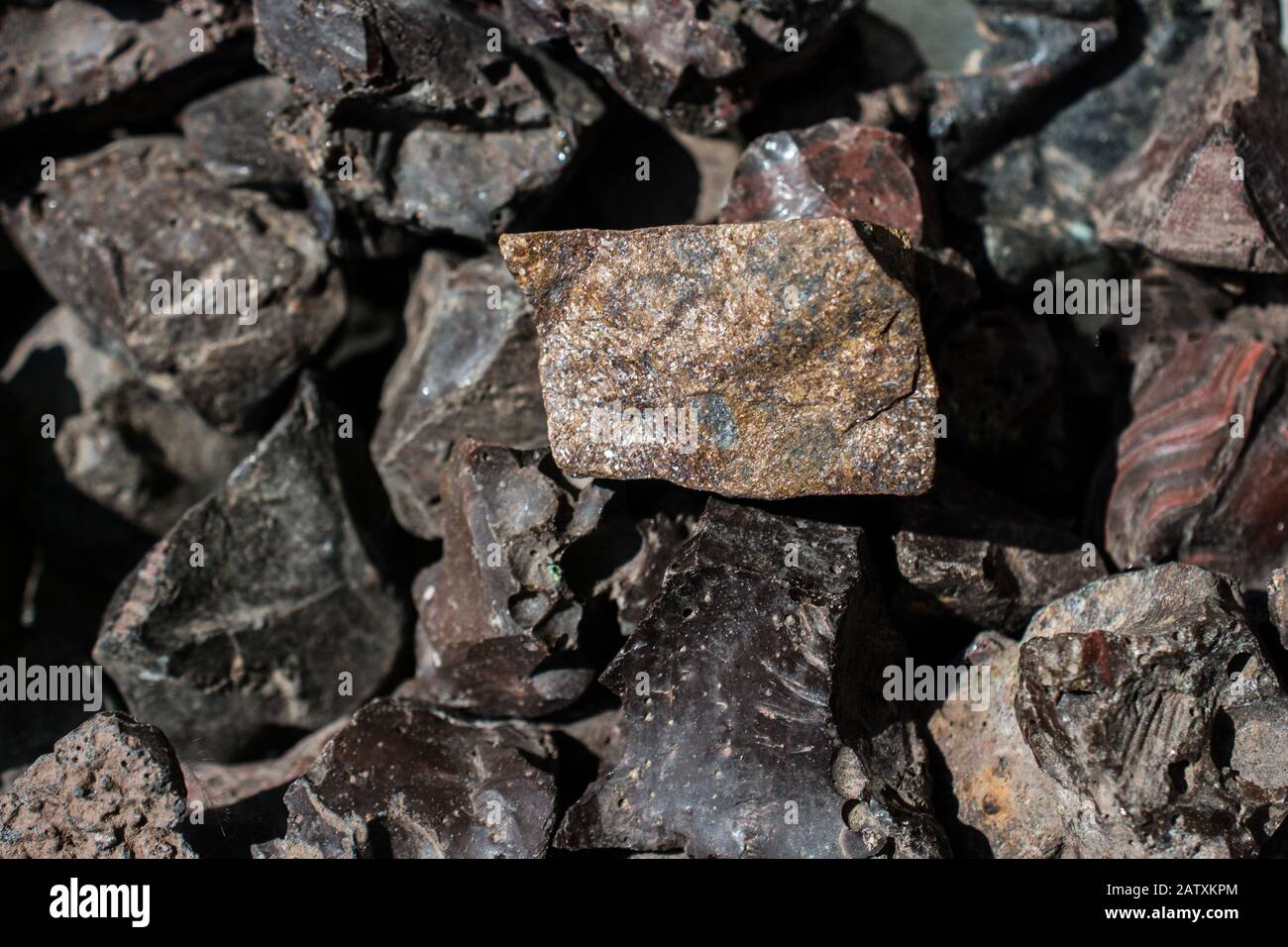 natural mineral gemstones of a certain type in view Stock Photo - Alamy