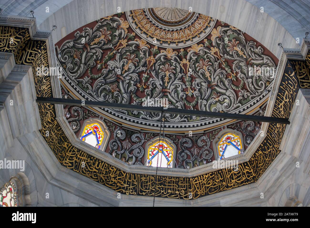 Beautiful examples of the Ottoman Calligraphy art Stock Photo - Alamy