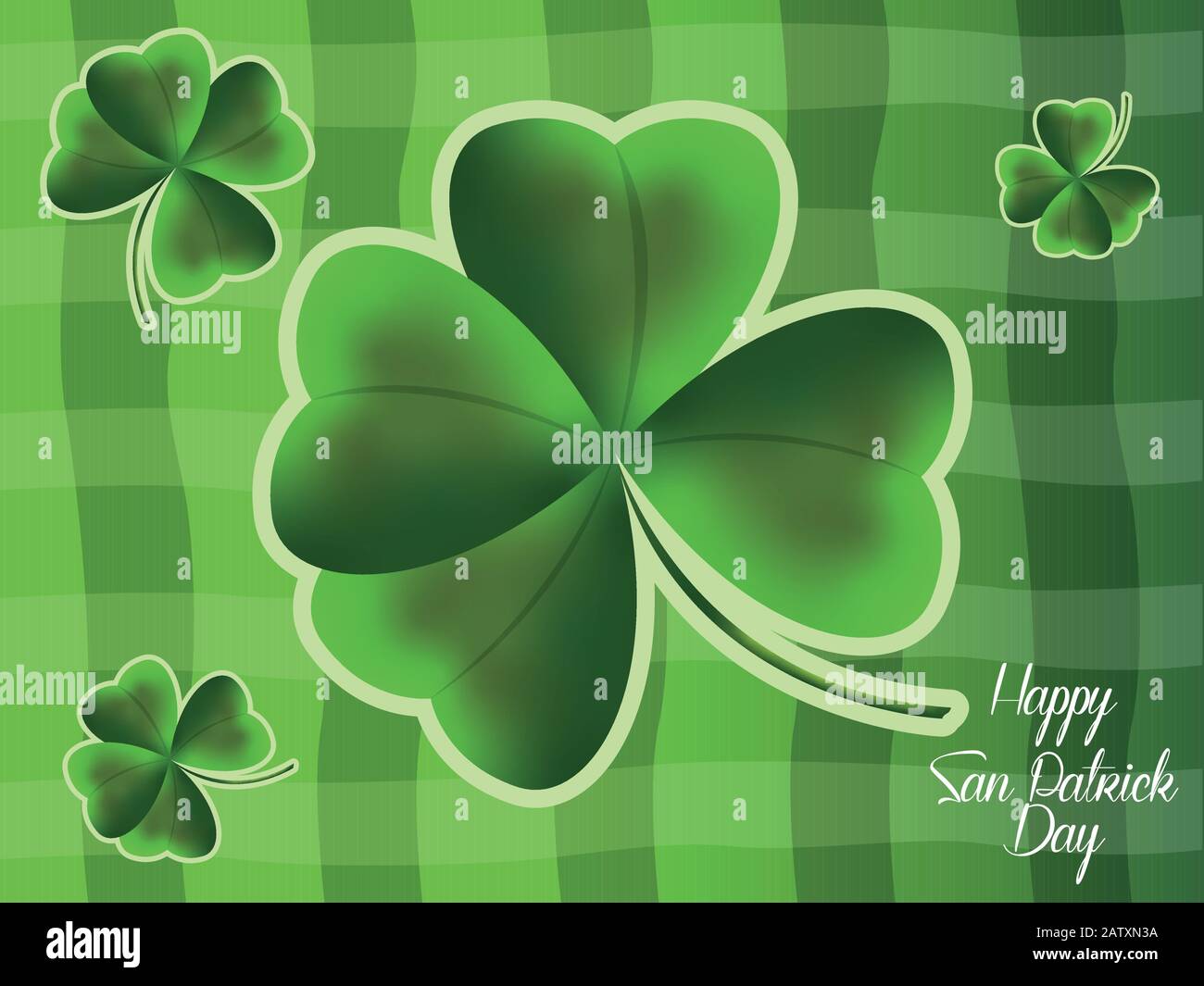 Poster art ireland Stock Vector Images - Alamy